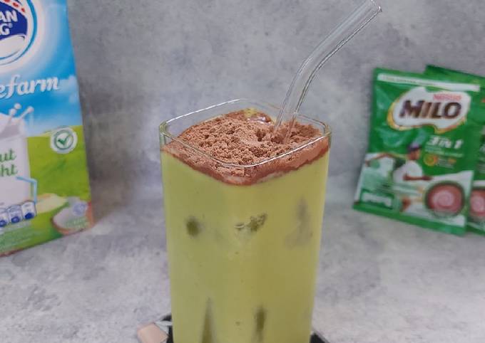 Resep Jus Alpukat Milo oleh beekitchen - Cookpad