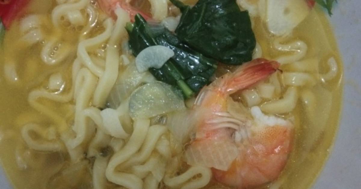 Resep Mi Udang mpasi 1tahun oleh Mama Hesty - Cookpad