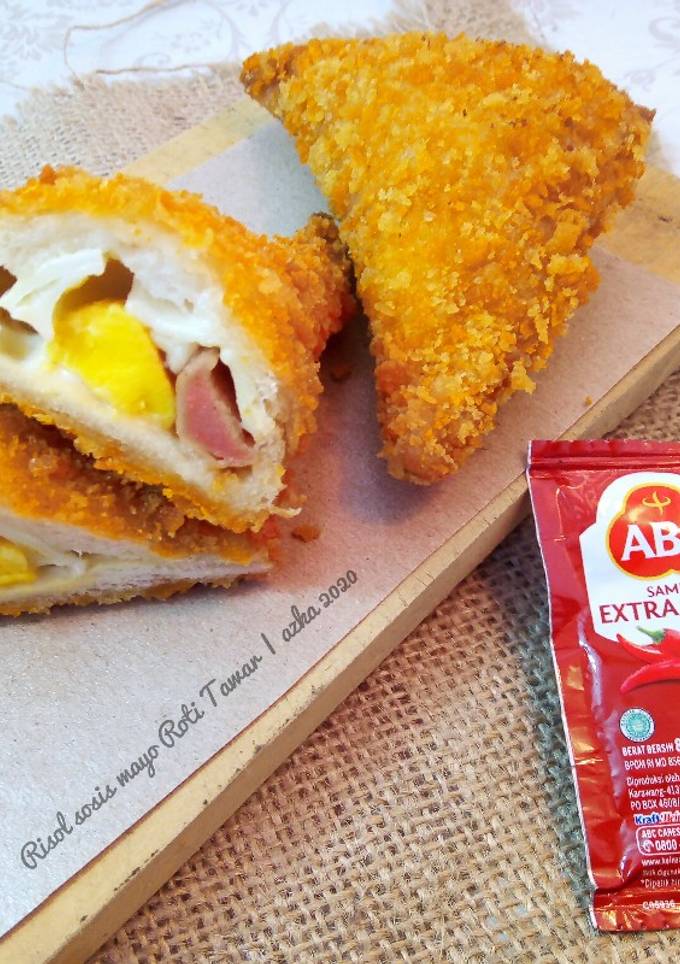 Resep Risol Roti Tawar isi Sosis Telur Mayones oleh azkafairuz ...