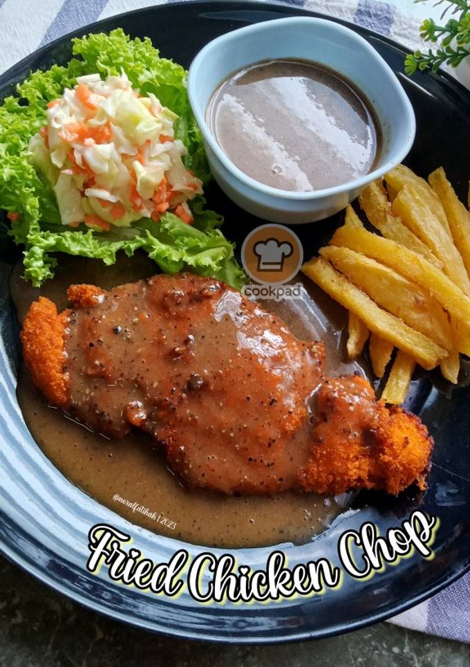 Resipi Fried Chicken Chop Ala Restoran Western oleh Nor Al Fatihah ...
