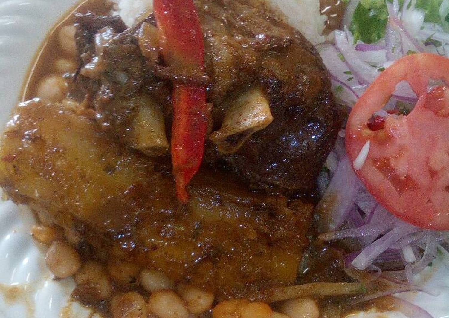 Cabrito a la norteña Receta de Mercedes Huaman Flores- Cookpad