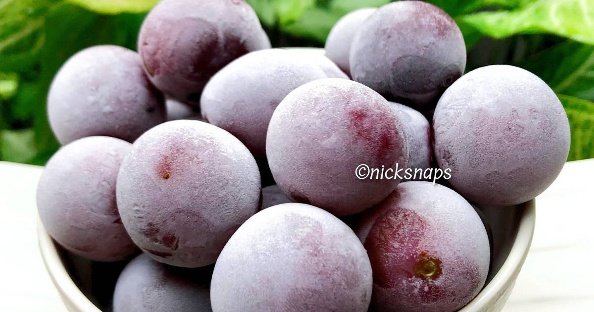 Resep Candy Ice Grapes oleh Enik Sulistyawati - Cookpad