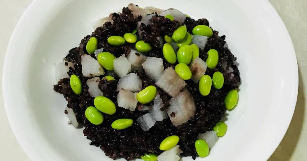 Resep Nasi quinoa & beras hitam#organic food oleh Angela Litha - Cookpad