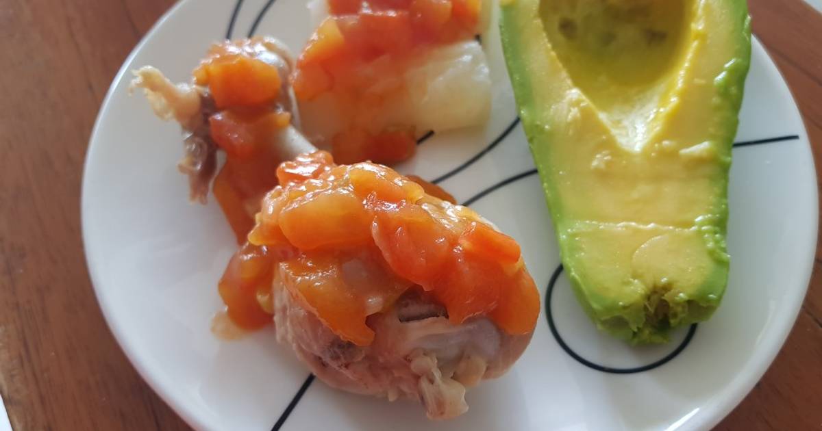 Pollo con hogao Receta de Luisa F Salazar B- Cookpad