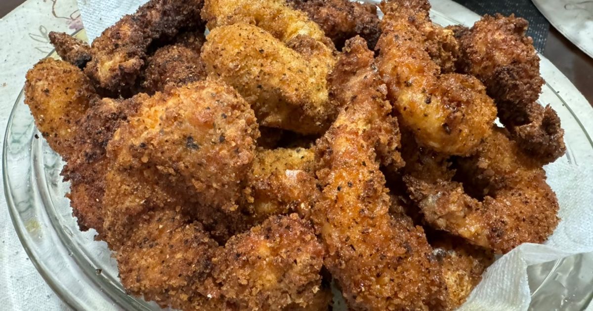 Easy Breaded Prawns Recipe By Minda