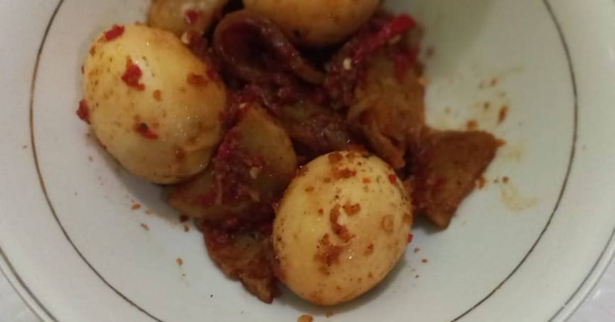 30 resep kentang balado pedas hajatan enak dan mudah - Cookpad
