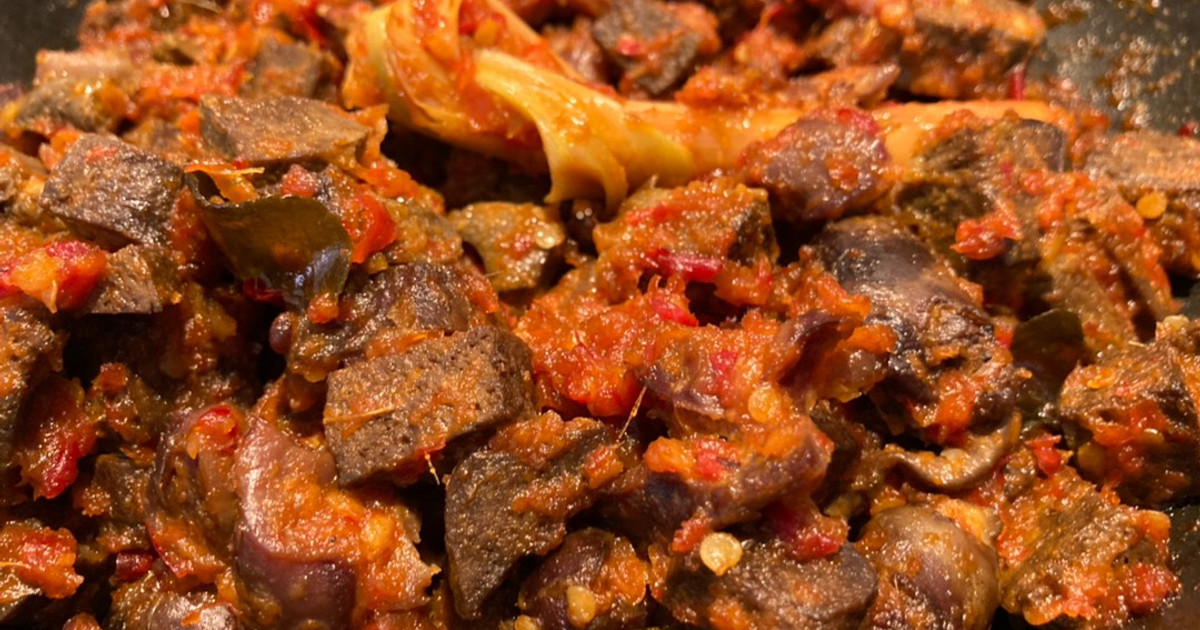 Resep Sambal Ati Sapi Spesial Hut 75 Tahun Ri ️pedas Bikin Kangen ...