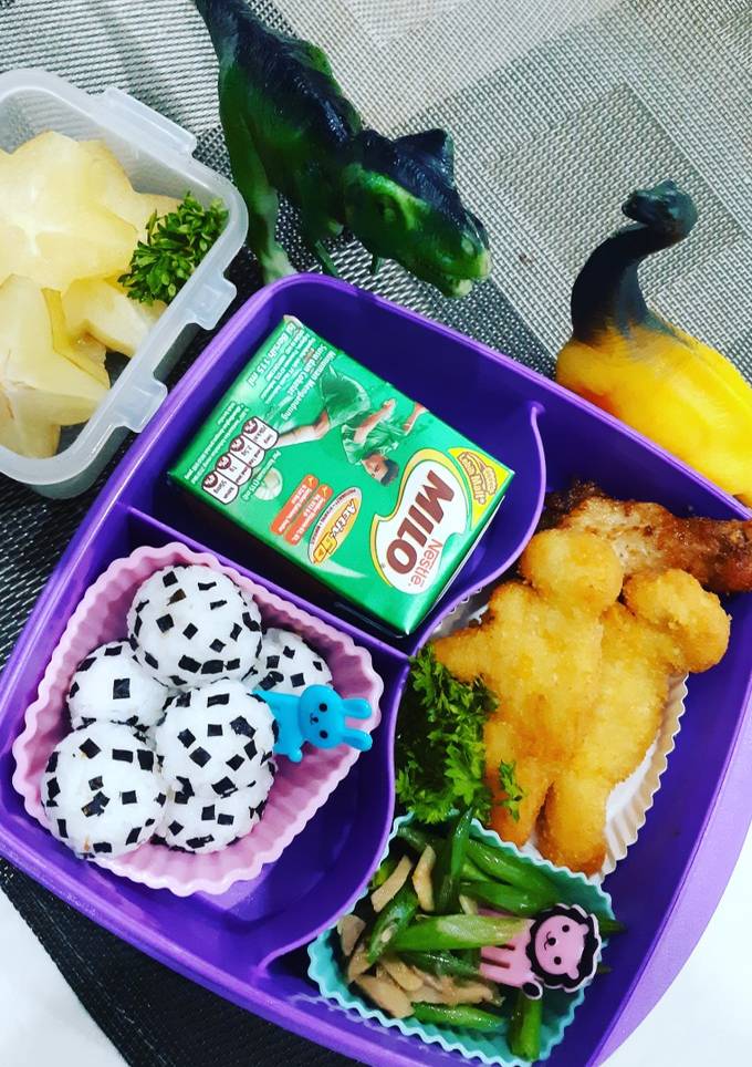 Resep Bekal 4 Sehat 5 sempurna oleh Mama RayGel - Cookpad