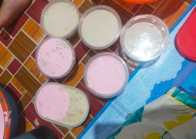 Resep Ice cream 2rasa susu uht oleh fitri khaula hatsari - Cookpad