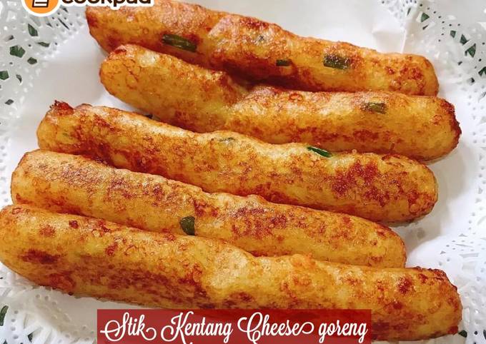 Resipi 👩‍🍳Stik Kentang Cheese goreng🥔 oleh Mahadiah - Cookpad