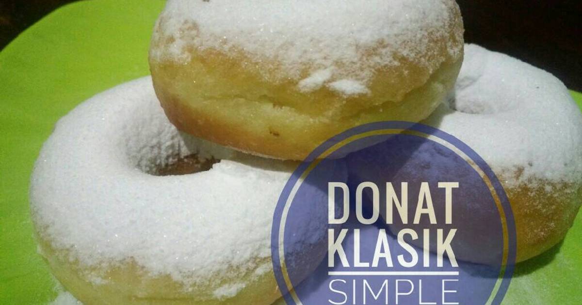 Resep Donat Klasik Simple oleh Renny Maratus Sholikhah - Cookpad