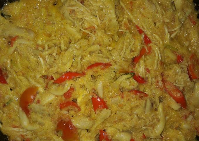 Resep Botok Jamur Tiram & Enoki tanpa daun pisang oleh Fransisca Iga ...