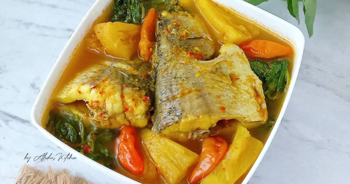 Resep Lempah Kuning Ikan Kakap oleh Vey Alodia's Kitchen - Cookpad