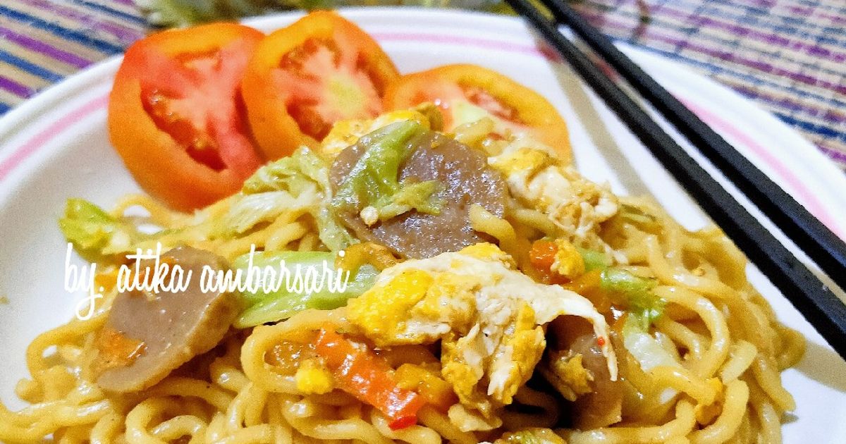 Resep Bakmi Goreng Jowo oleh Atika Ambarsari - Cookpad
