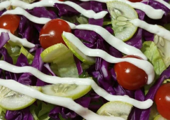 Resep Vegetables Salad ala Buntos Chicken oleh Dapur A4 💕 - Cookpad