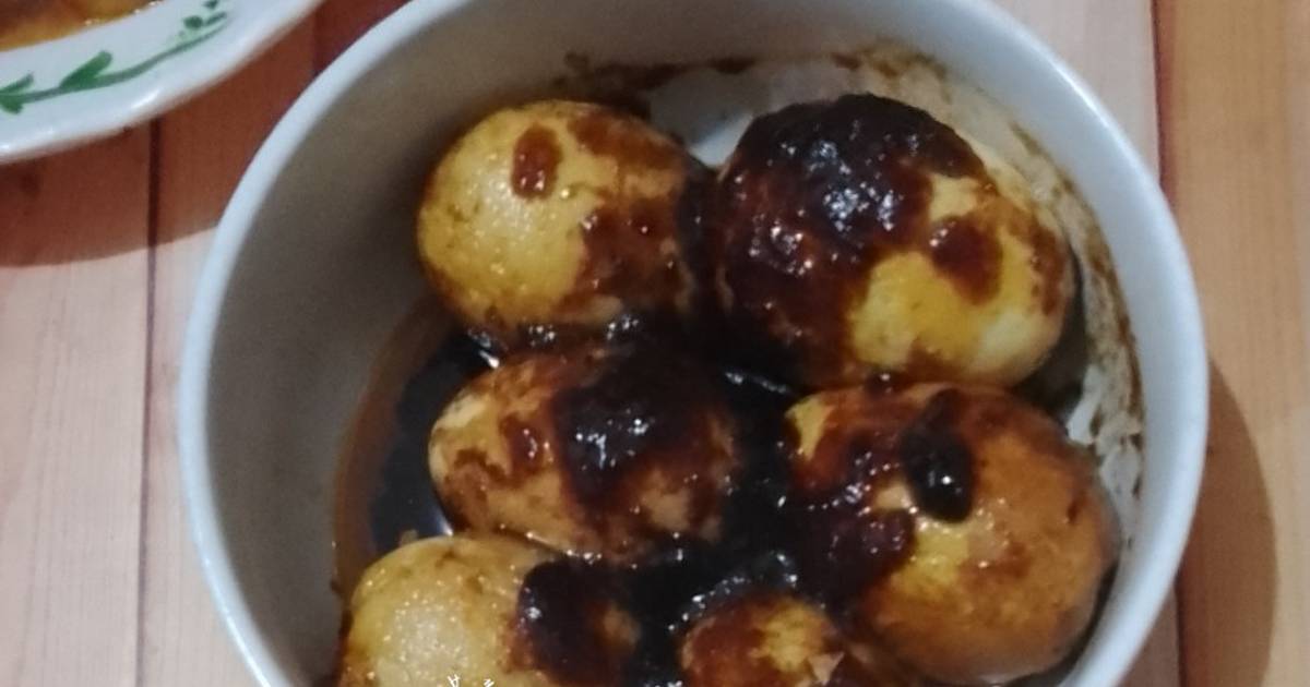Resep Telur kecap spesial oleh Ani Brilian - Cookpad