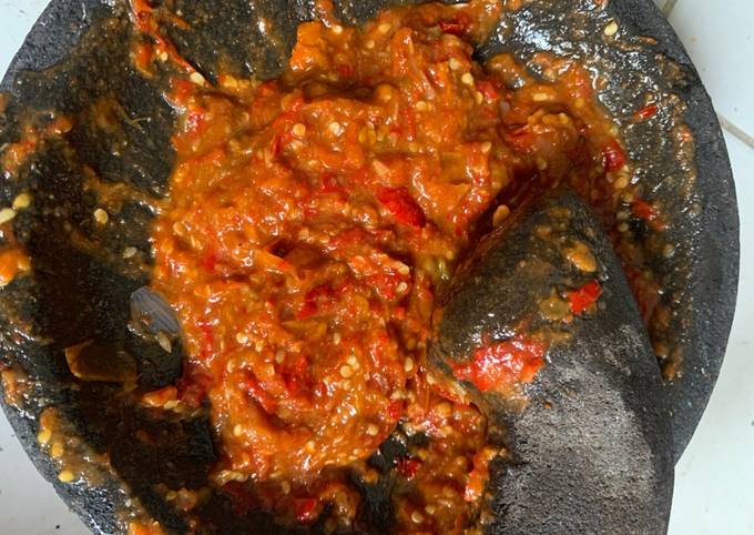 Resep Sambal Terasi Tomat Oleh Adelia Novita Cookpad