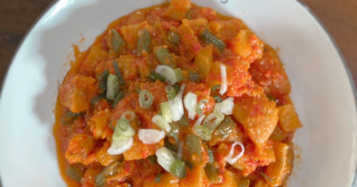 Resep Balado Kentang Buncis Krecek oleh Siau Ping - Cookpad