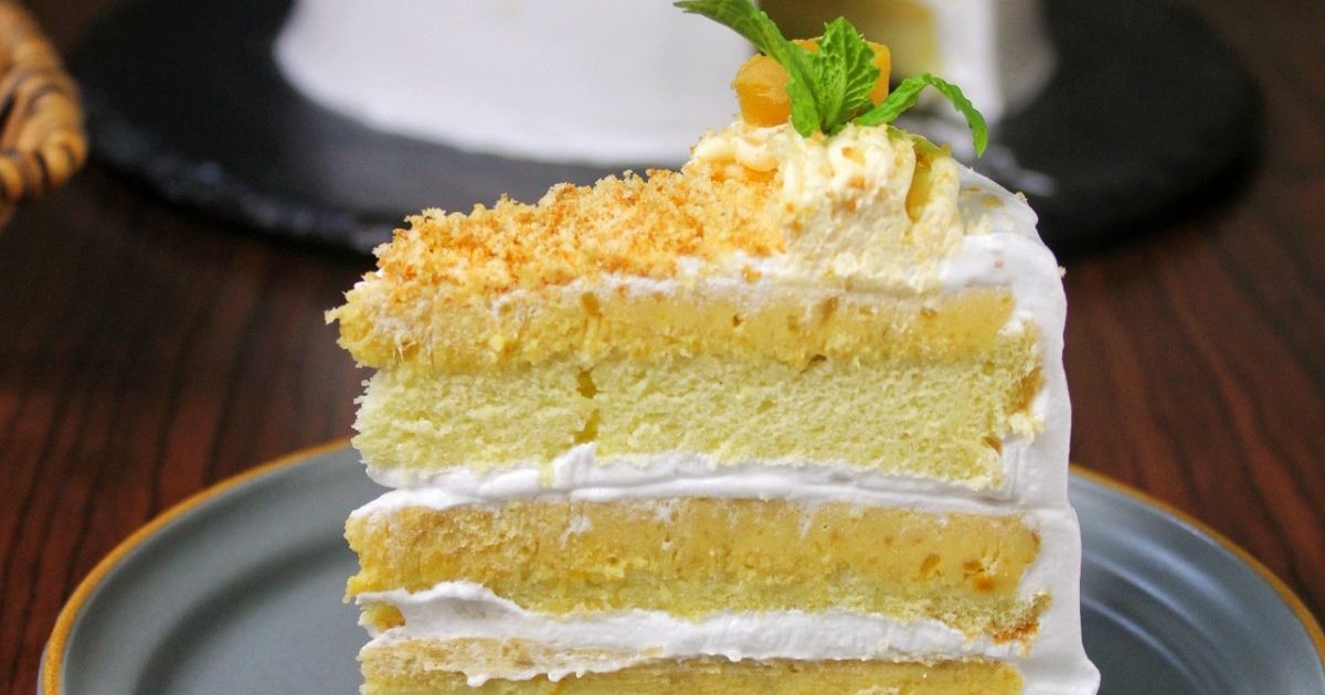 Resep sponge cake ubi rumahan enak dan mudah - Cookpad