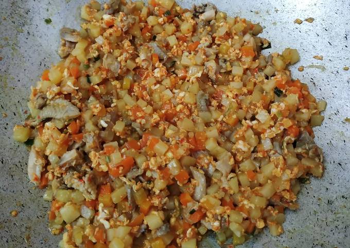 Resep Ragut ayam sayuran simple oleh Sarah Anjasari - Cookpad