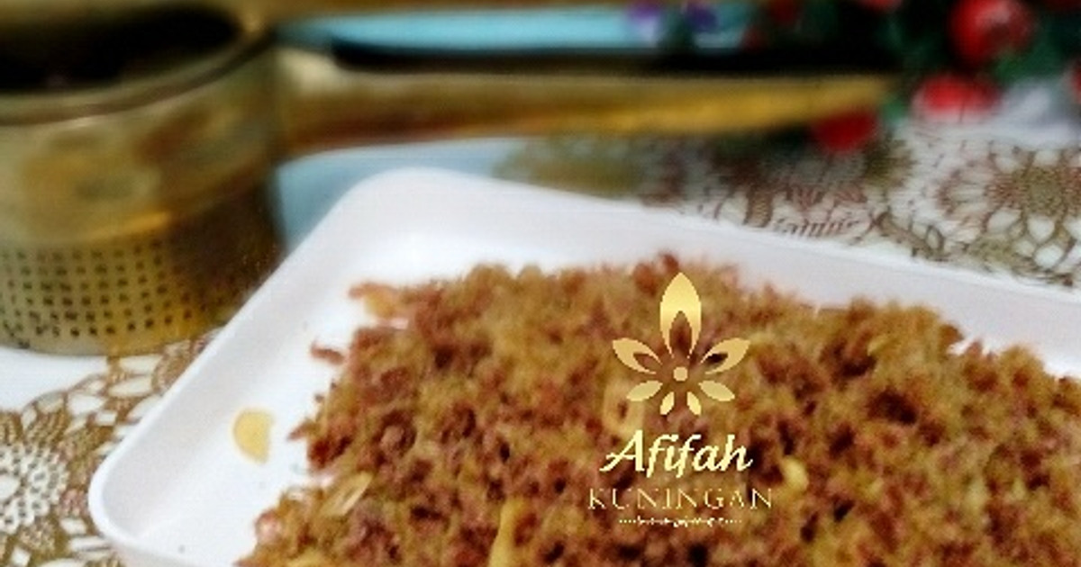 Resep Abon Daging Sapi oleh Niken Rosanti - Cookpad