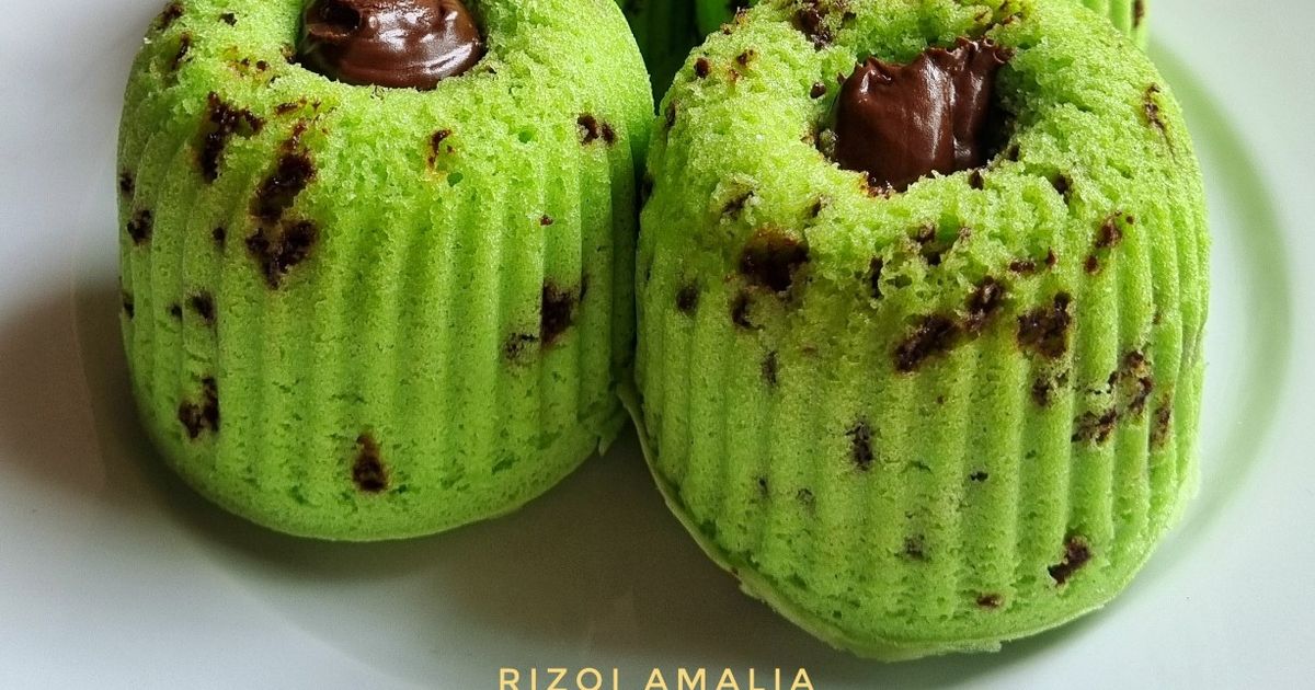 Resep Bolu Pandan Mini Meises oleh Rizqi Amalia - Cookpad