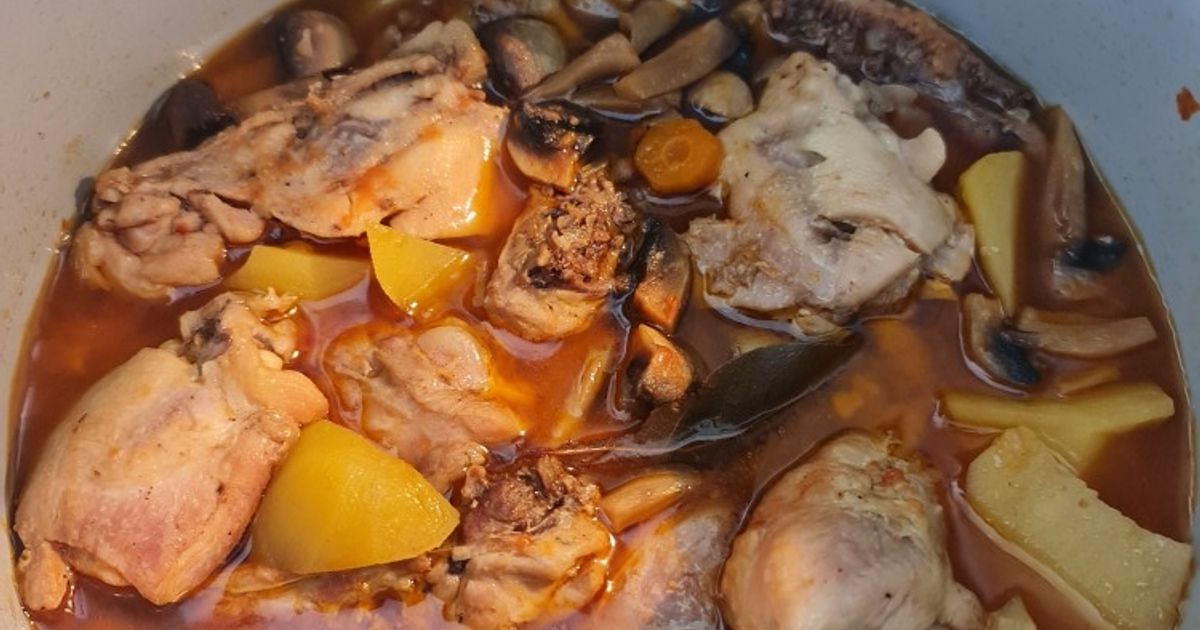 Pollo Guisado En Olla Ninja Foodi Receta de Sonia Patiño Perez