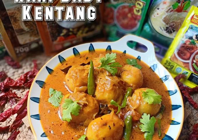 Resipi Kari Baby Kentang / Kashimiri Aloo Dum oleh mamy_kitchen89 - Cookpad