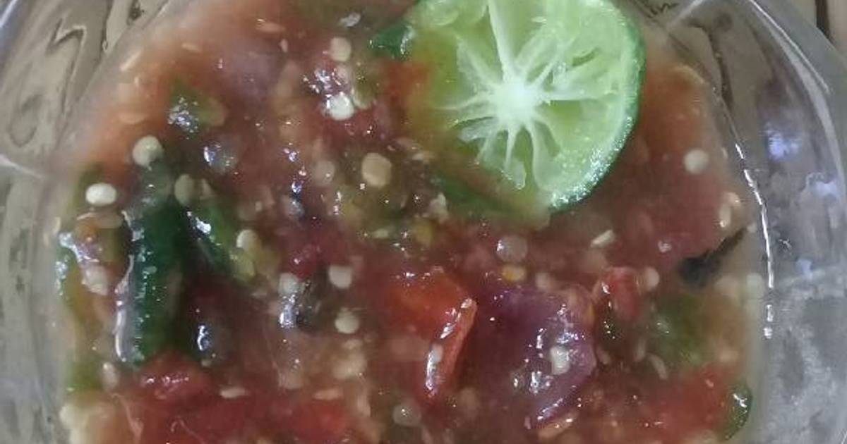 143 resep sambal goang bawang merah enak dan mudah - Cookpad