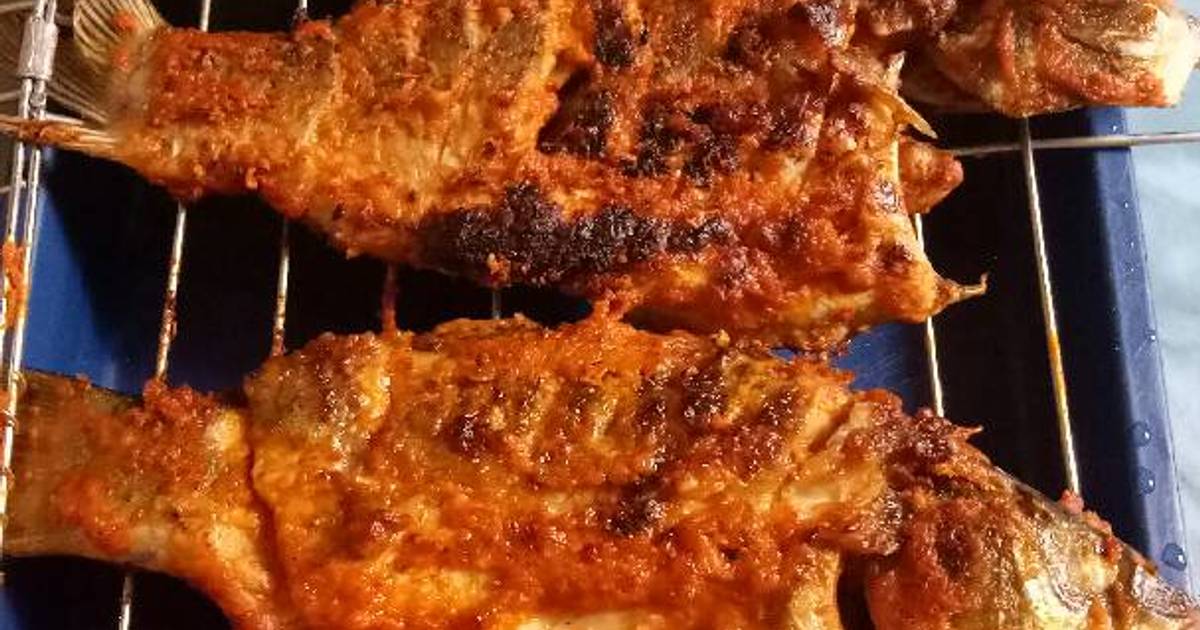 Resep Panggang ikan mas oleh Mama Zahran - Cookpad