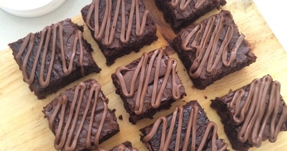 Resep kue cokelat nutella rumahan enak dan mudah - Cookpad