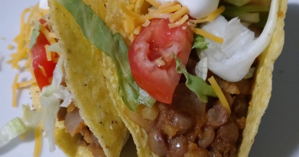 Vegetarian Lentil Tacos Recipe By Taylor Topp Comacho