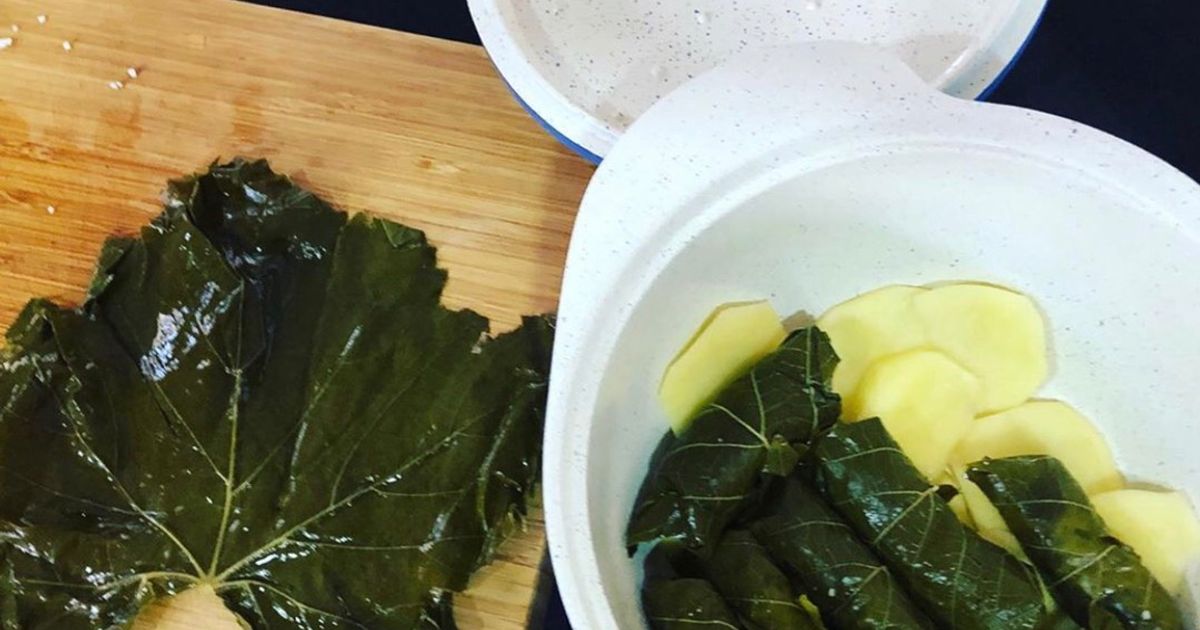 Warak Enab (Vegetarian Option) Recipe by Deedee - Cookpad