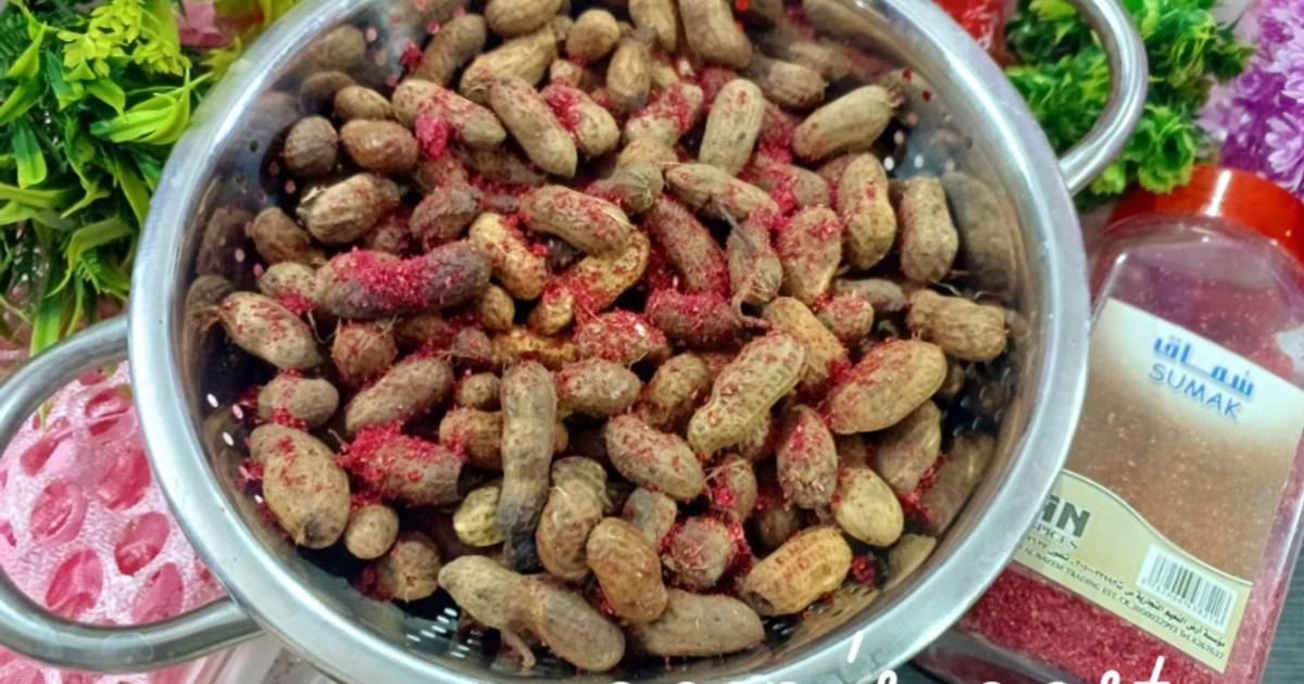 Boiled Fresh Groundnuts with Sumac Recipe by ZMA - Cookpad