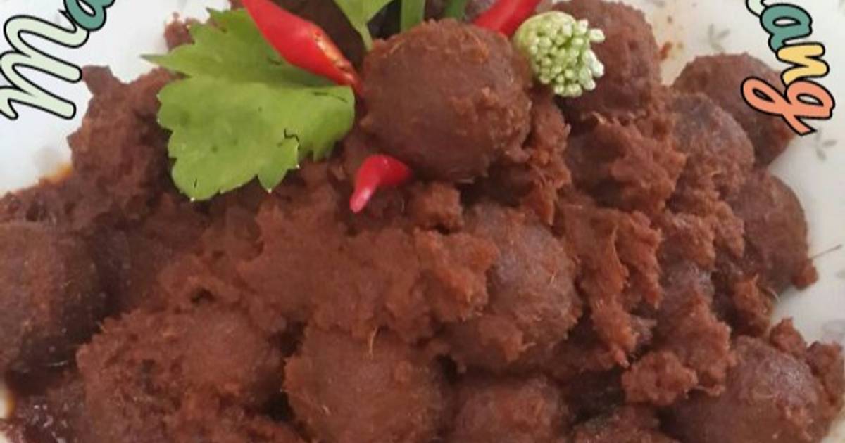 Resep 🥩Mashed Meat Rendang🥥 oleh Faizah Fahmi - Cookpad
