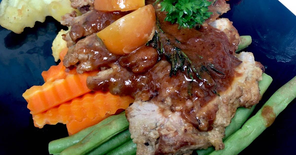 Resep Barbeque Steak Sauce (Saus steak BBQ) oleh Mamino - Cookpad