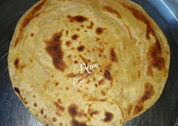 Lachha Paratha/ Layered Paratha Recipe by Renu Chandratre - Cookpad