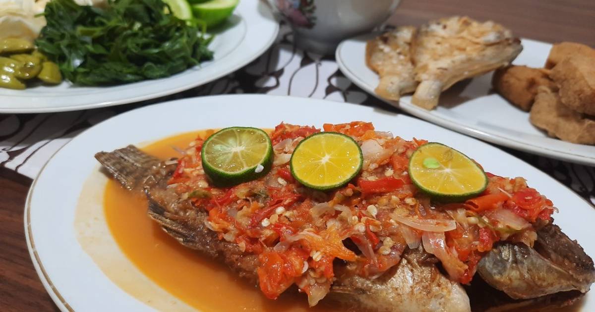167 resep pecak betawi ikan enak dan mudah - Cookpad