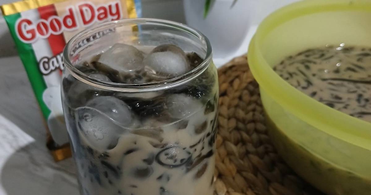 Resep Cappucino Cincau (capcin) oleh Idha Rosi - Cookpad