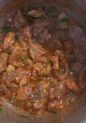 Wet Fry Goat Meat. #Authormarathon Recipe by Harriet Kisali - Cookpad