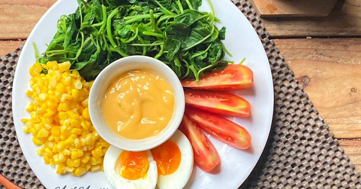 5 resep salad bayam jeruk enak dan mudah - Cookpad