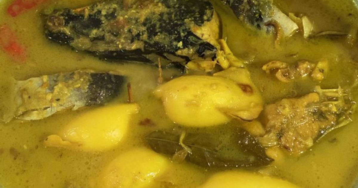 Resep Gulai cumi isi tahu telur & patin oleh septiani nur khasanah ...