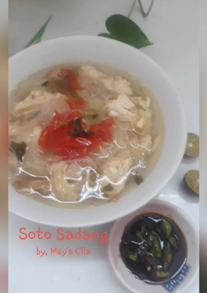 Resep Soto Sadang Ayam Khas Purwakarta oleh Mey's Cila - Cookpad