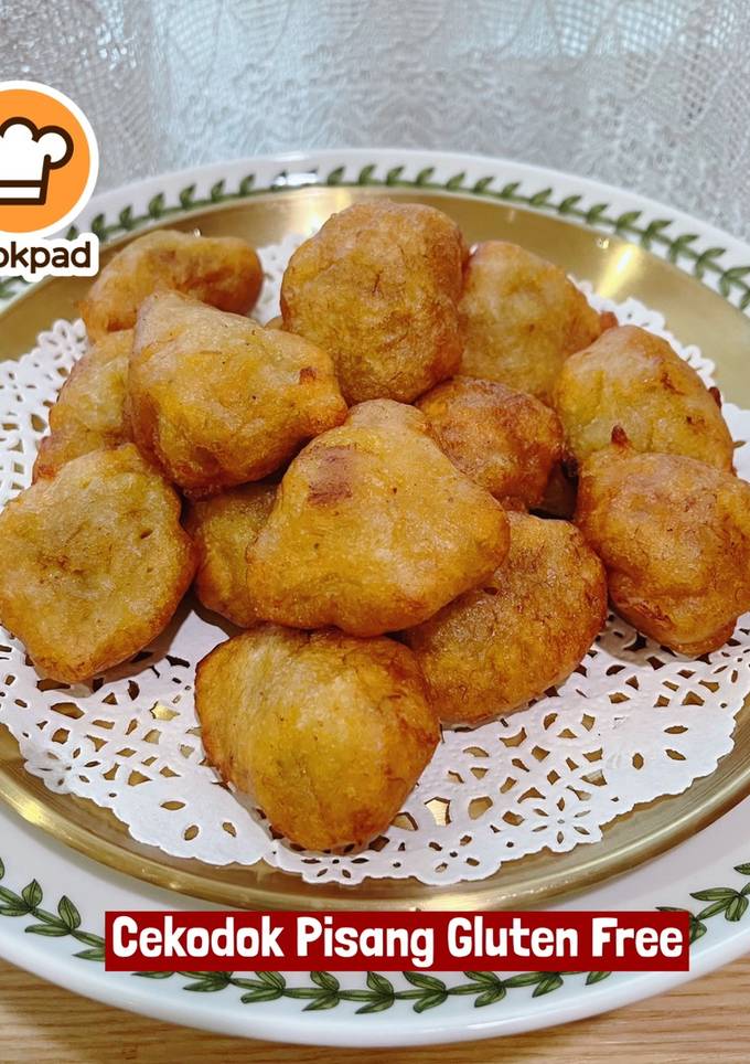 Resipi 👩‍🍳Cekodok Pisang Gluten Free (Tepung Beras) oleh Mahadiah - Cookpad