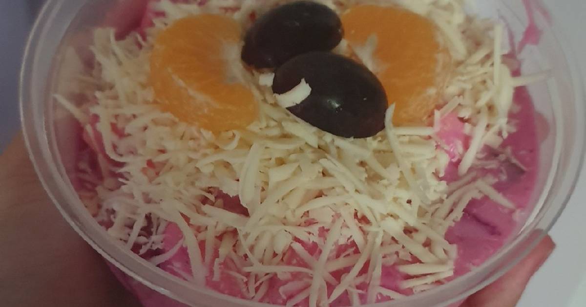 5.914 resep salad buah mayones keju enak dan mudah - Cookpad