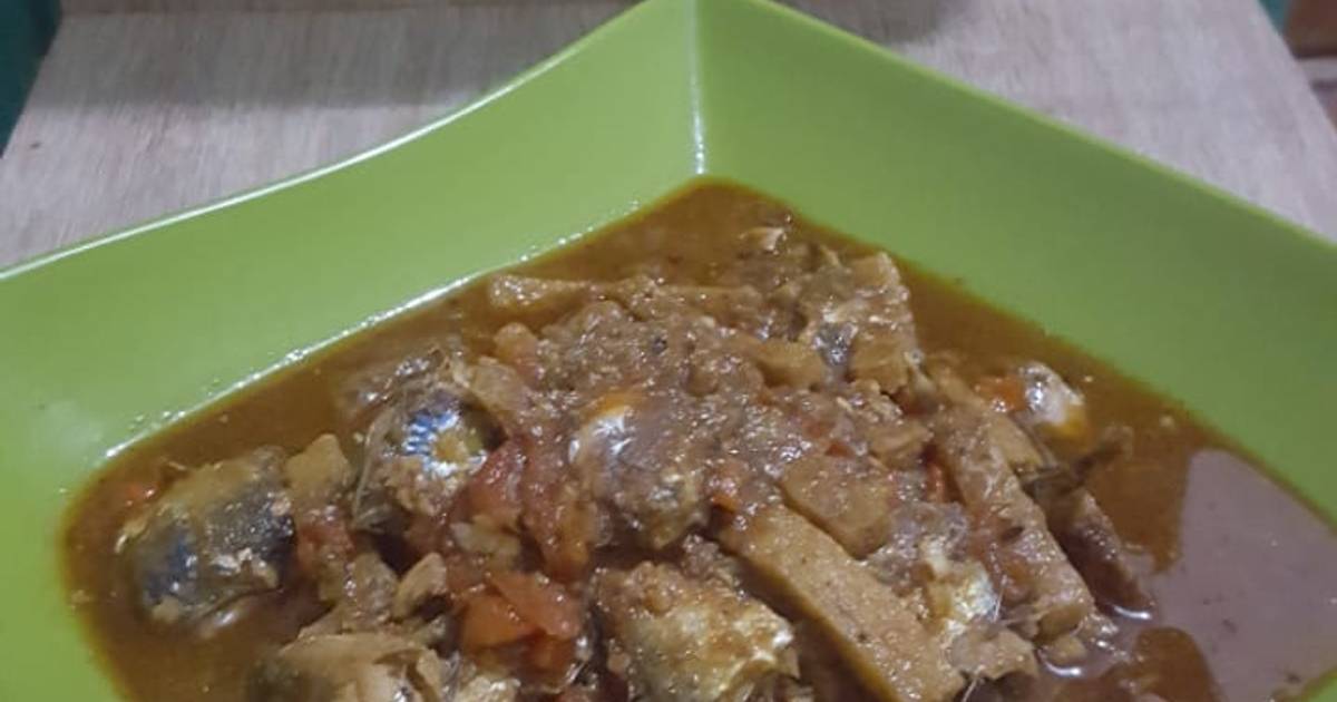 Resep Pindang Saus Tomat Pindang Bumbu Sarden Ala Ala Oleh Ummu