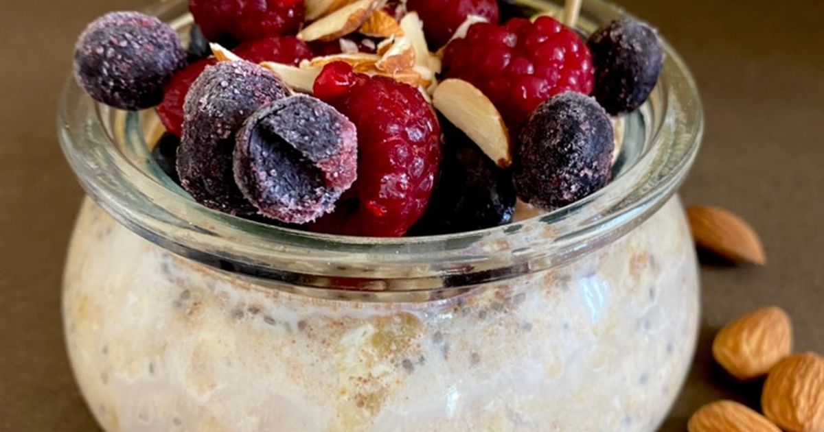 Overnight Banana Walnuts Oats Recipe by Ruchita Chauhan - Cookpad