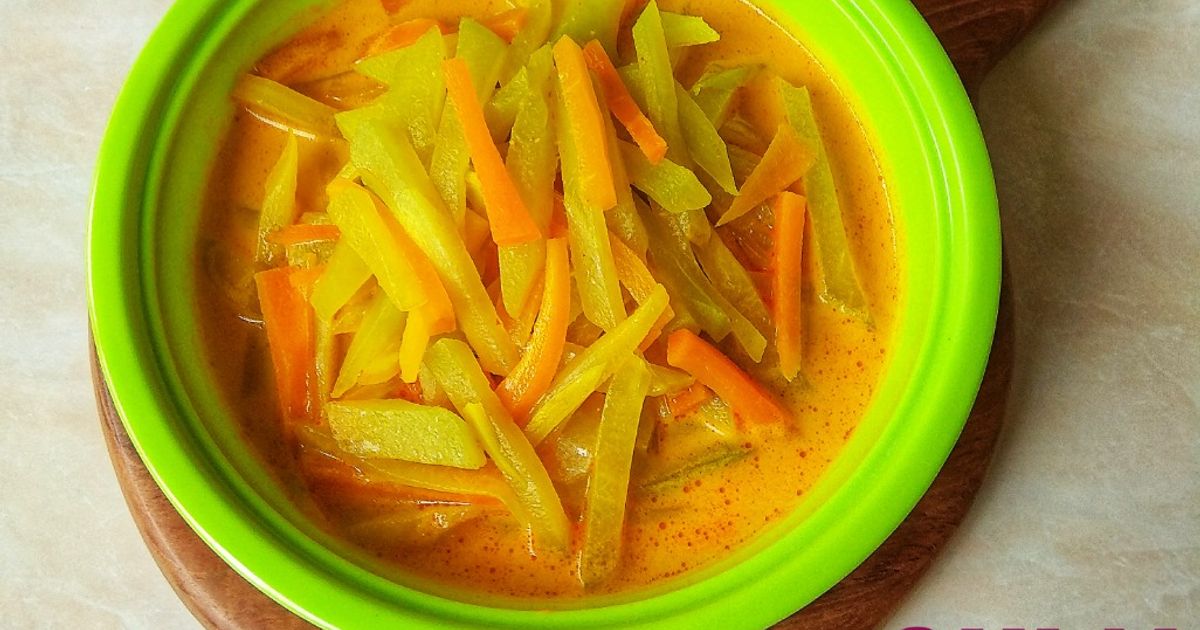 Resep Gulai Labu Siam Wortel oleh Restu (Mommy Ano_ieL) - Cookpad