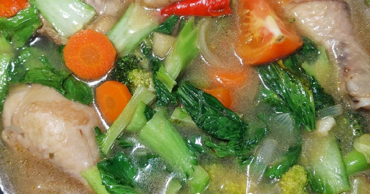 Resipi Sup Ayam Ala Thai oleh Kakak Faa - Cookpad