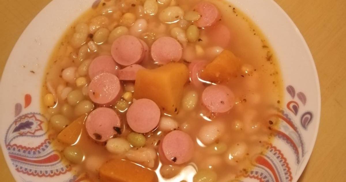 Porotos granados Receta de Camila- Cookpad